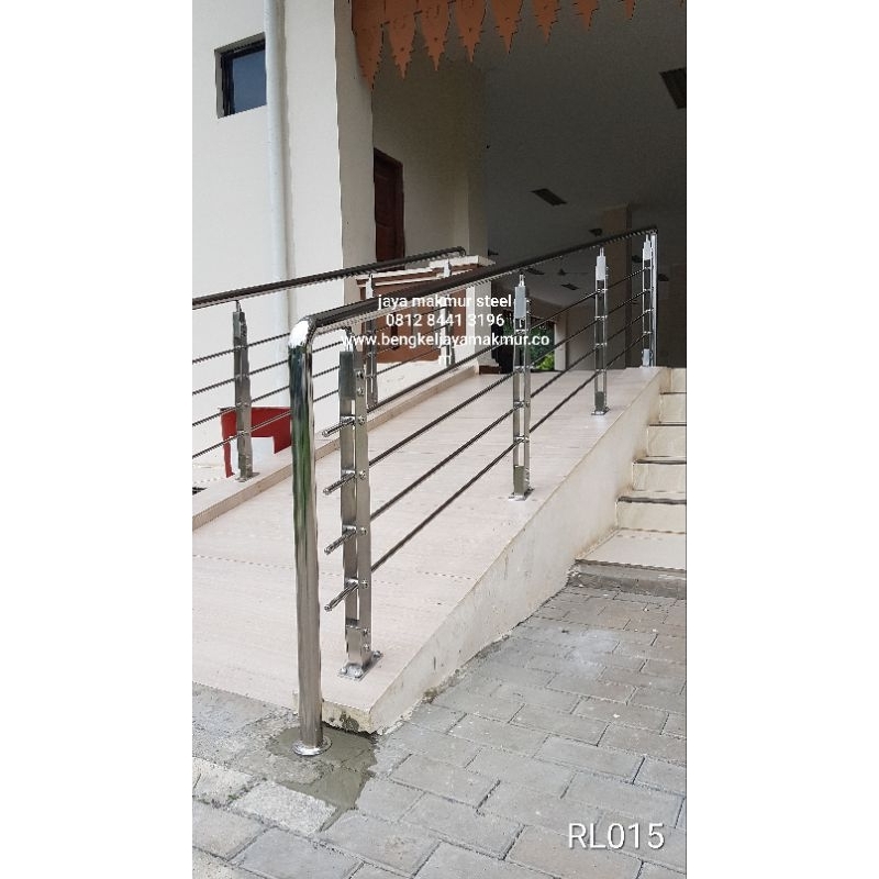 Jual railing tangga stainless minimalis modern | Shopee Indonesia