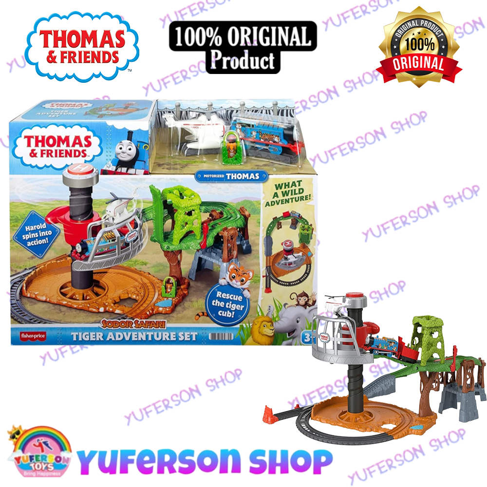 Jual Thomas & Friends Sodor Safari Tiger Adventure Set | Shopee Indonesia
