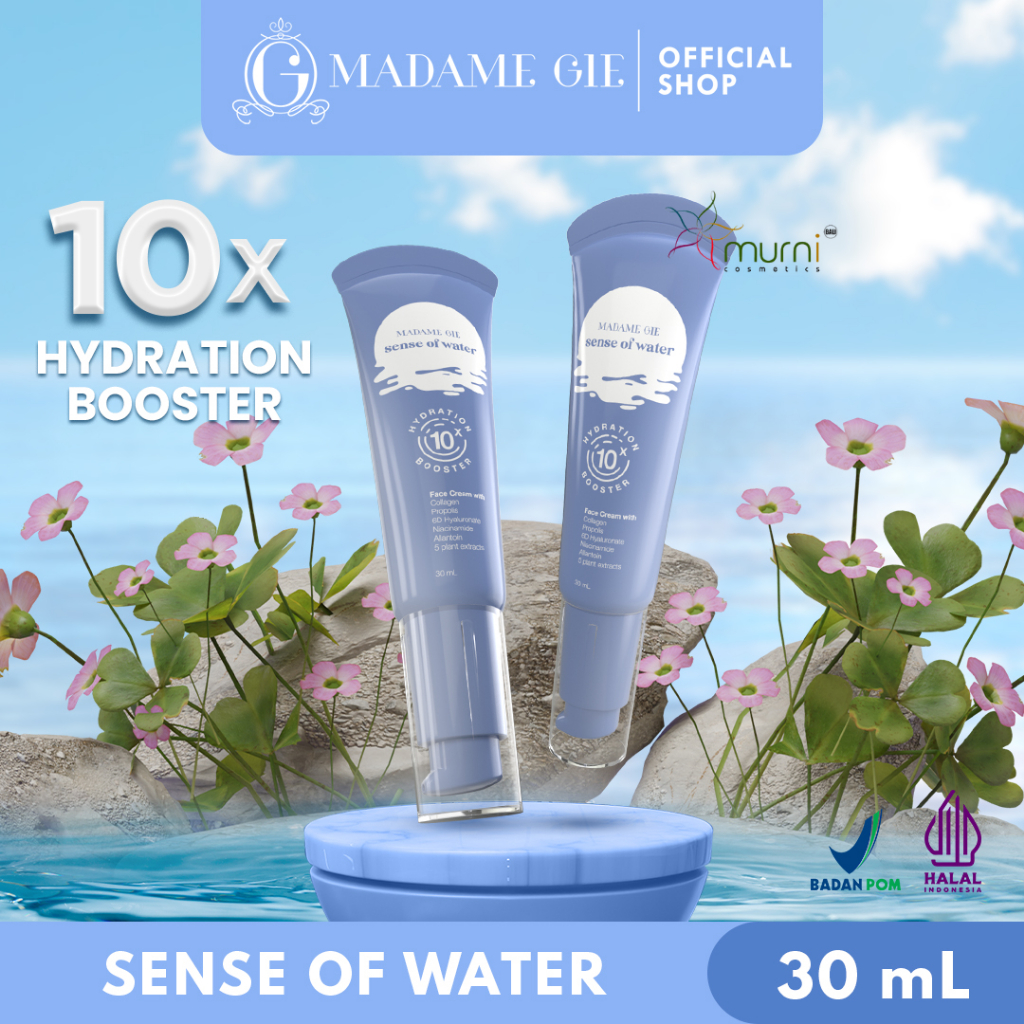 Jual MADAME GIE SENSE OF WATER FACE CREAM 30ML | Shopee Indonesia