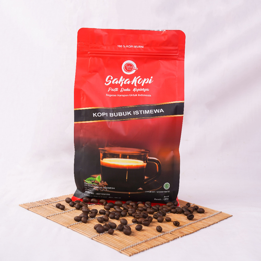 Jual SAKA KOPI MURNI KEMASAN 500GR & 1KG | Shopee Indonesia