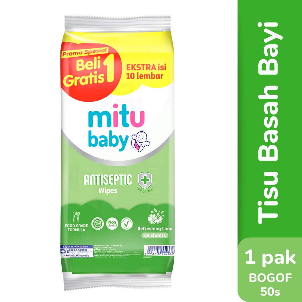Jual MITU / Cusson / Kodomo / PASEO BABY WIPES GANTI POPOK / TISU BASAH ...