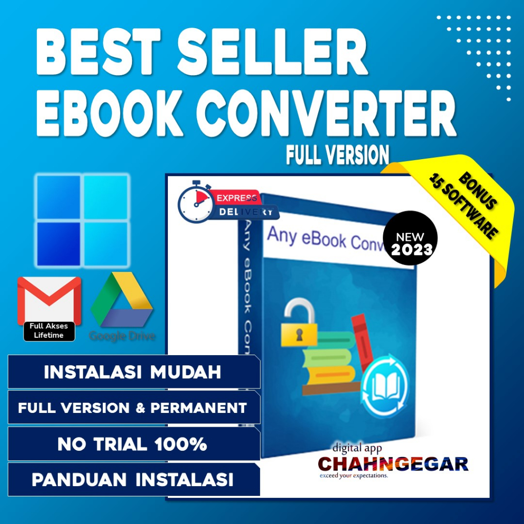 Jual Any eBook Converter 2023 Full Version Lifetime Software All-in-one ...