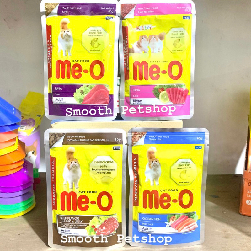 Jual Meo Pouch Adult Kitten Tuna - mpkt - mpat - mpao - mpab | Shopee ...