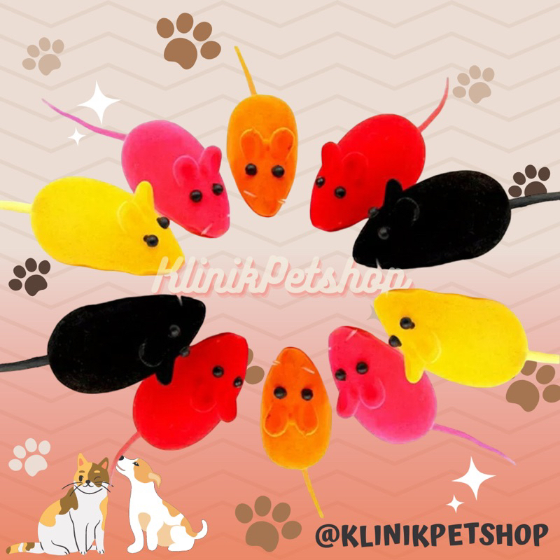 Jual MAINAN KUCING TIKUS BUNYI CIT Cat Toys Dog Toys NON GARANSI TIKUS ...