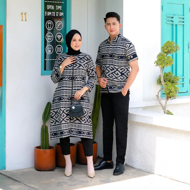 Jual couple tenun baju tenun couple sarimbit tenun toraja | Shopee ...