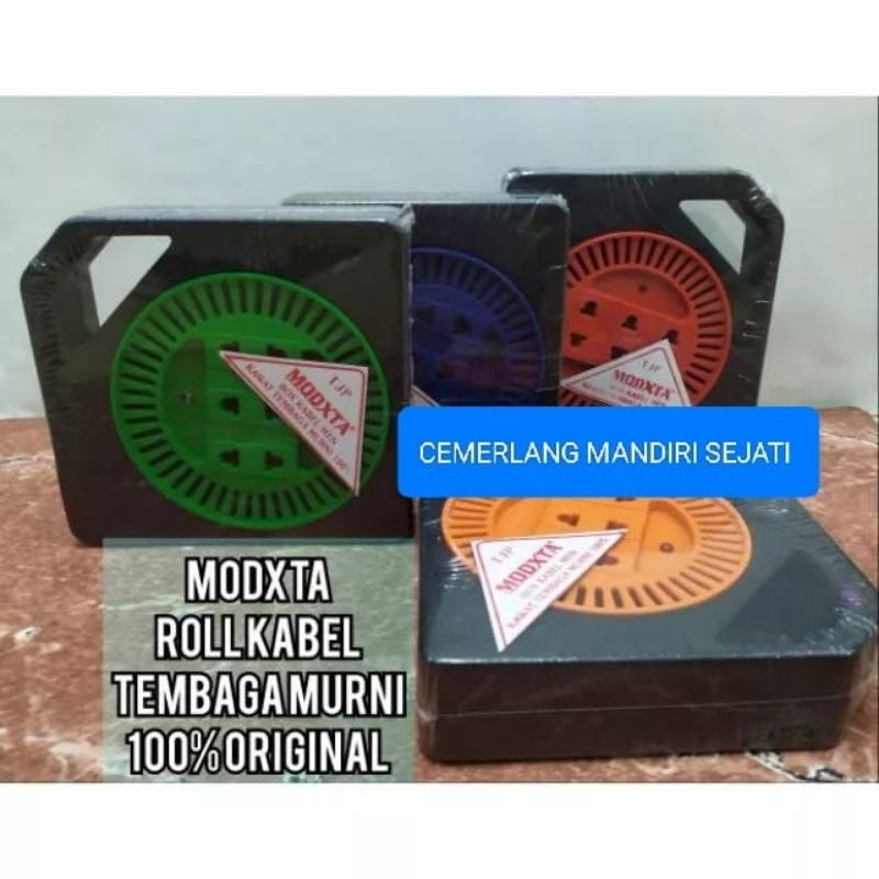 Jual ROLL KABEL MODXTA PAGODA DUS BOX + KABEL PANJANG METER 2,5M MINI ...