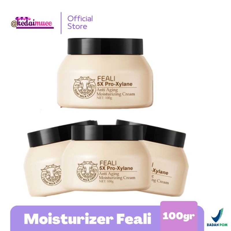 Jual [READY] FEALI 5X Pro-Xylane Goat Milk Anti-Aging and Moisturizer ...