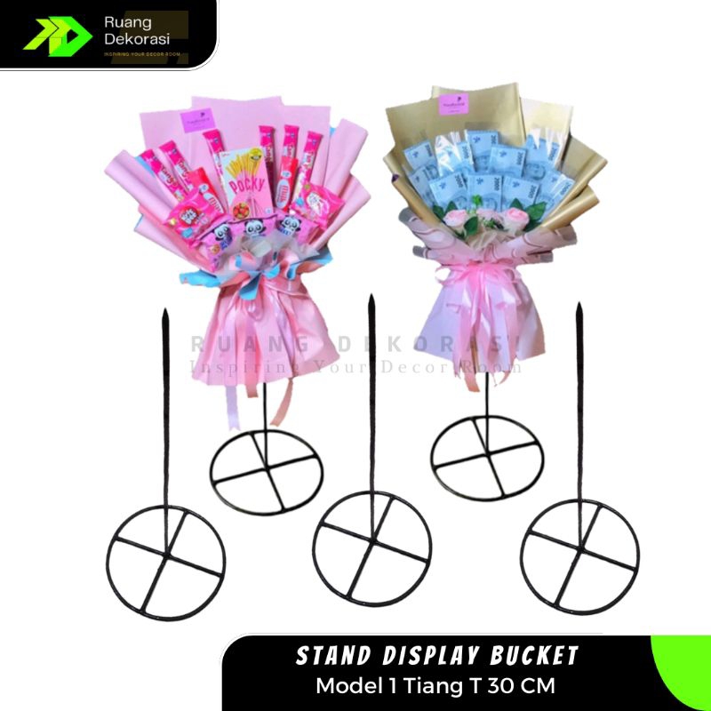 Jual Stand Buket Bunga Display Buket Bunga Standing Buket Bunga Tiang ...