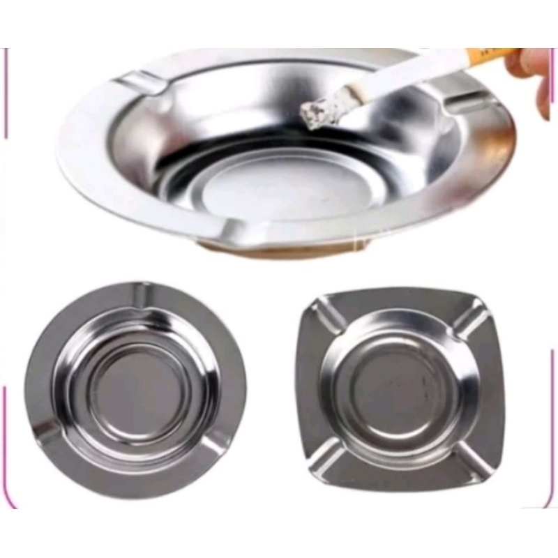 Jual Asbak Rokok Stainless / Asbak Rokok Seng | Shopee Indonesia