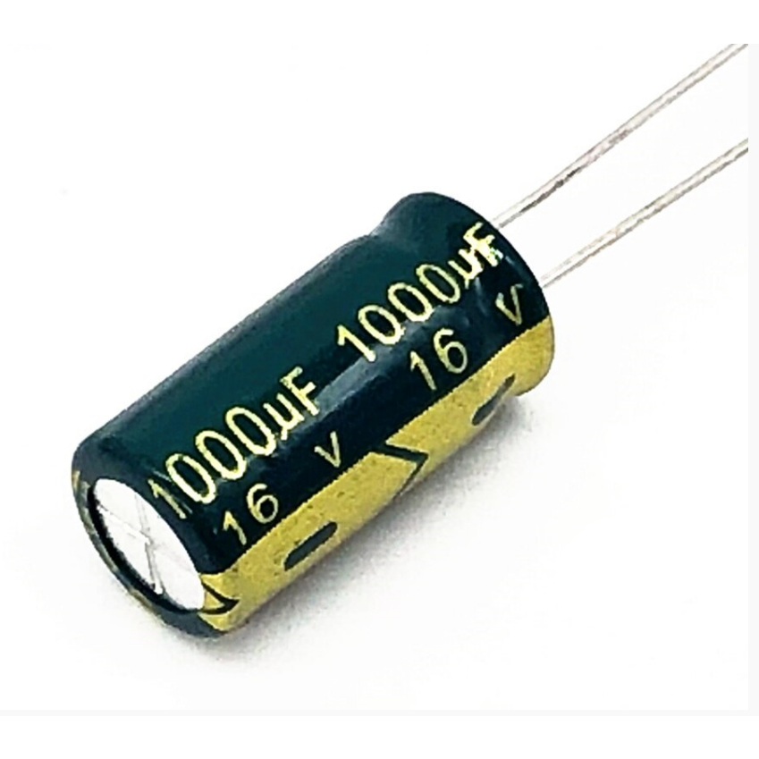 Jual Kapasitor Capacitor ELCO Polar 1000uf 16v 1000 uf 16 V 1000 mikro ...