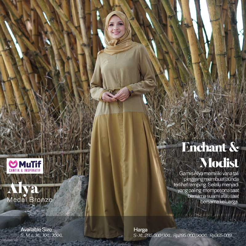 Jual GAMIS MUTIF ALYA BRAVIANA NIBRAS BAHAN KATUN | Shopee Indonesia