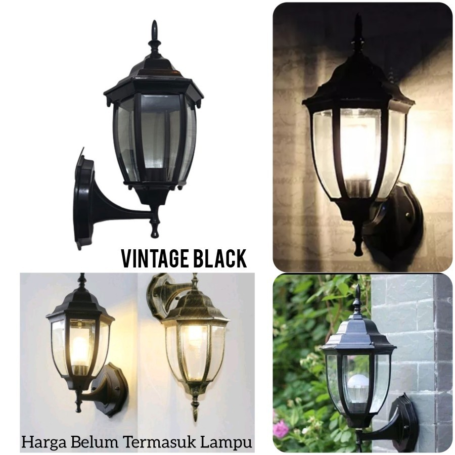 Jual LAMPU DINDING ANTIK/ LAMPU KLASIK OUTDOOR/ LAMPU PILAR/ LAMPU TAMAN | Shopee Indonesia