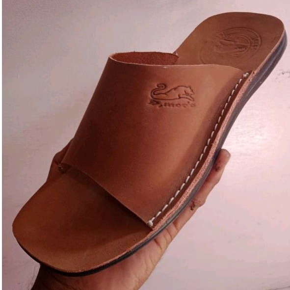 Jual lens|sandal sendal pria asli kulit full sampai alas pijakan nya ...