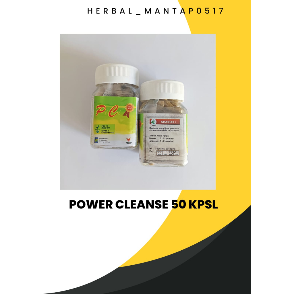 Jual Power Cleanser (PC) 50 kpsl I obat segala macam penyakit termasuk ...