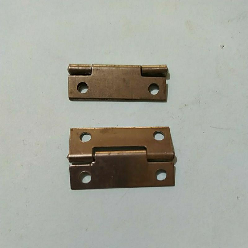 Jual engsel tipis 11/2 inci. engsel kupu. engsel plat. tanpa skrup ...