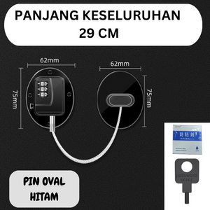 Jual KUNCI KULKAS REFRIGERATOR FREEZER LOCK PIN LACI LEMARI PENGAMAN ...