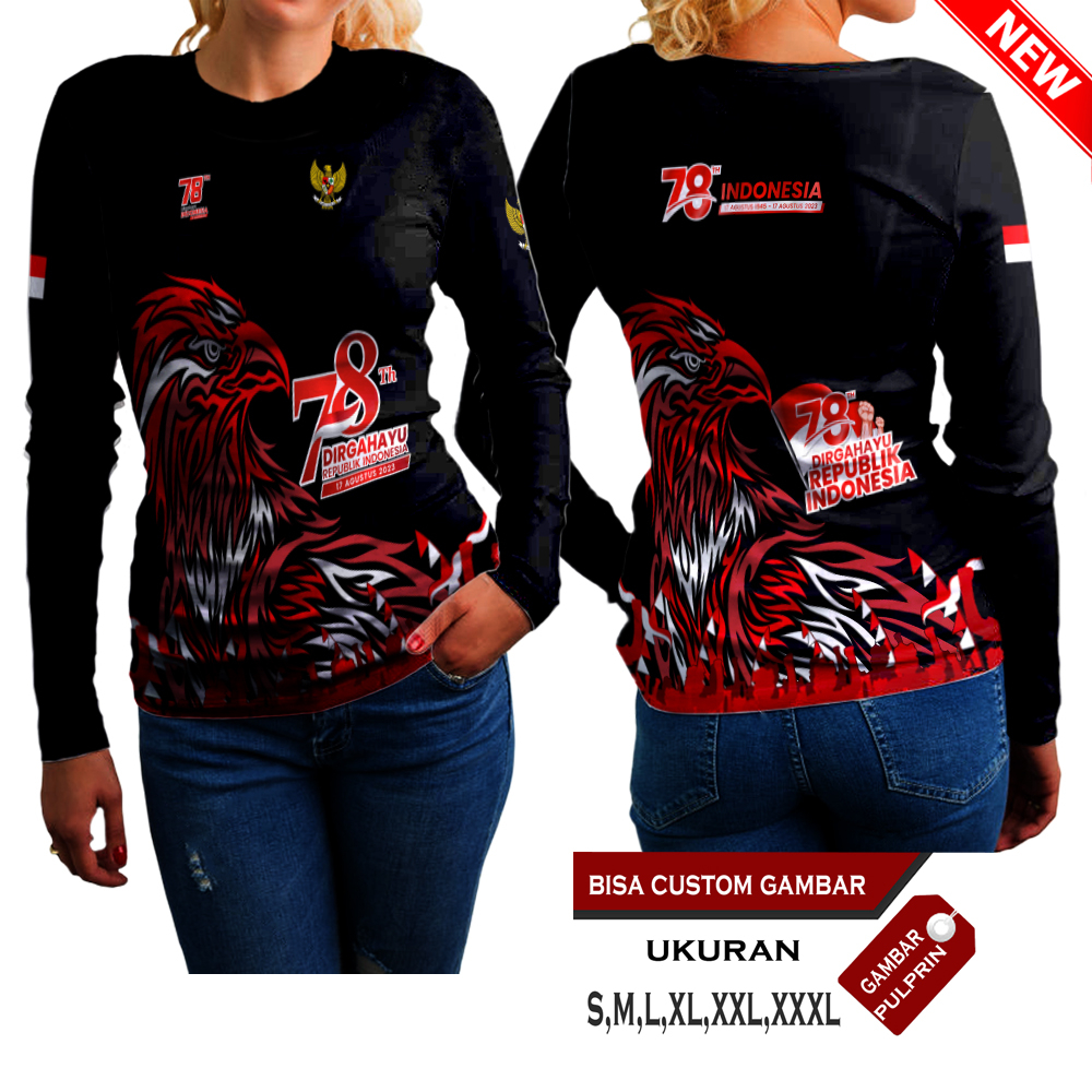 Jual Jual Kaos Baju 17 Agustus Hut Ri Ke 78 2023 Dirgahayu Republik Indonesia | Shopee Indonesia