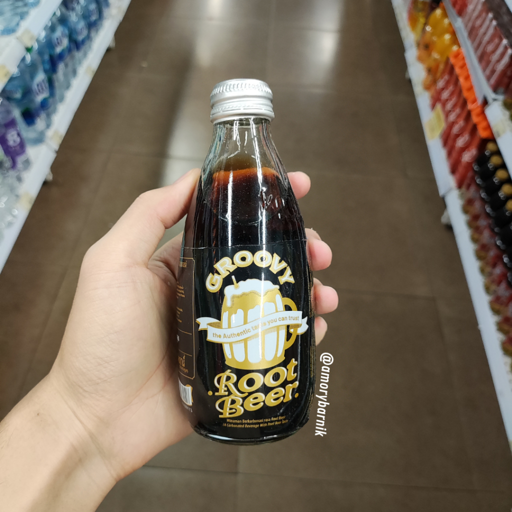 Jual Minuman Botol GROOVY Root Beer 250ml | Shopee Indonesia