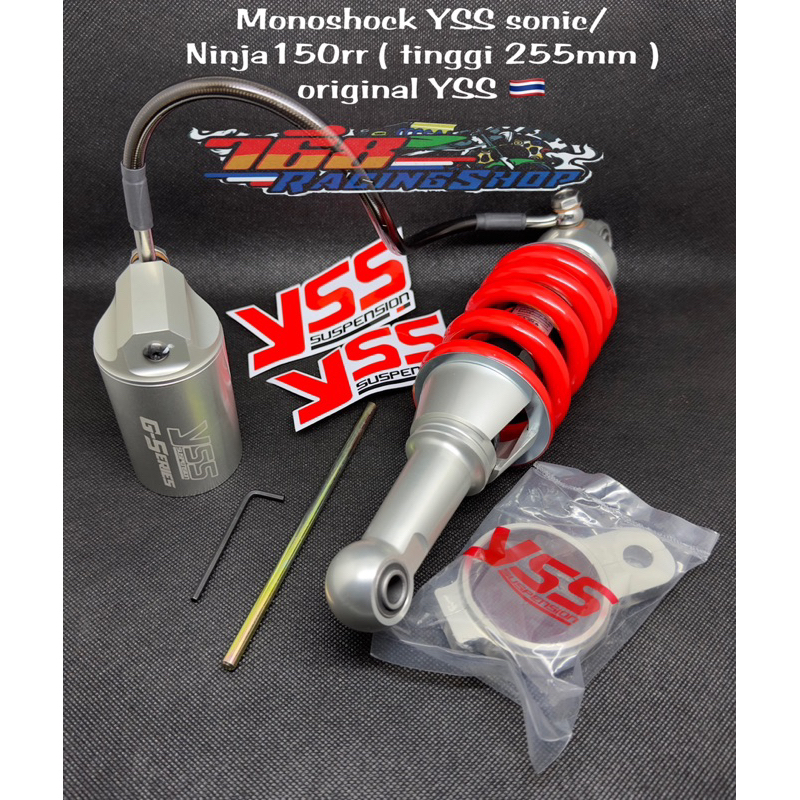 Jual Monoshock shockbreker yss sonic/ninja150rr new old skok belakang yss tabung pisah original ...