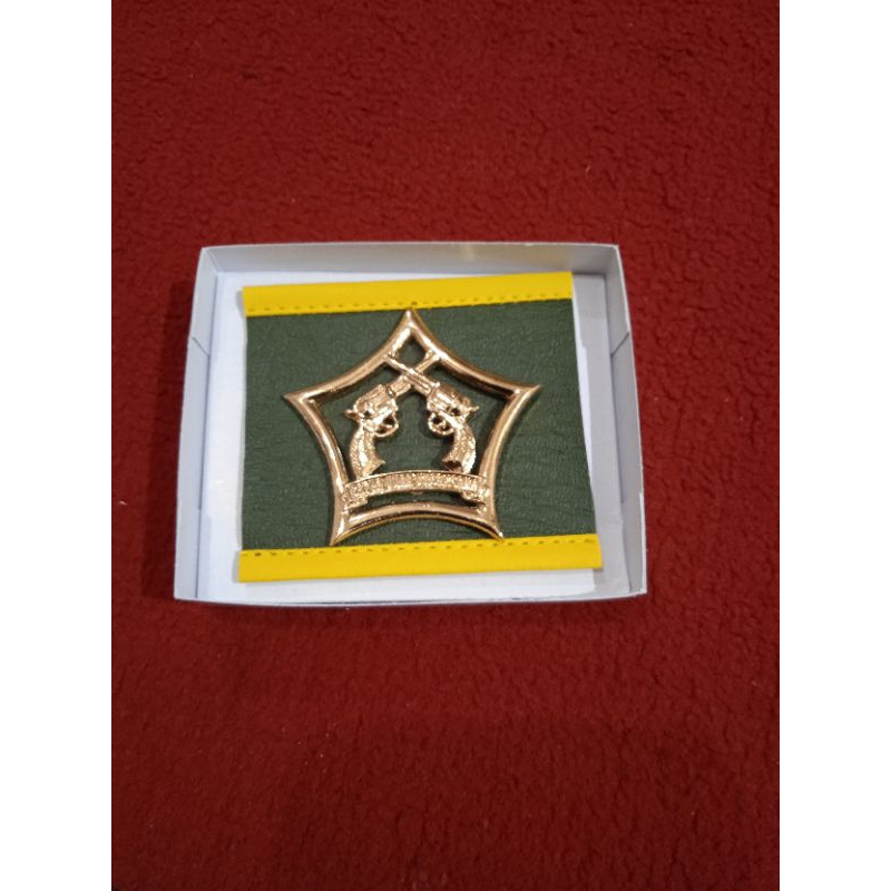 Jual brevet pin emblem baret pm polisi militer tni ad | Shopee Indonesia