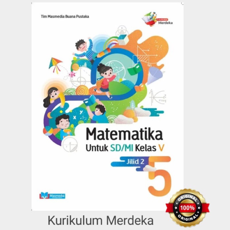 Jual BUKU MATEMATIKA SD/MI KELAS 1 2 4 5 KURIKULUM MERDEKA MASMEDIA BUANA PUSTAKA | Shopee Indonesia