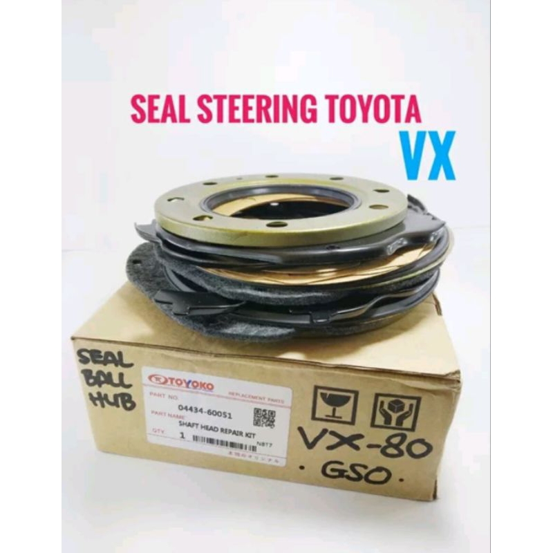 Jual Seal Steering Toyota VX80 Seal Front Hub Toyota VX-80 Toyoko Japan ...