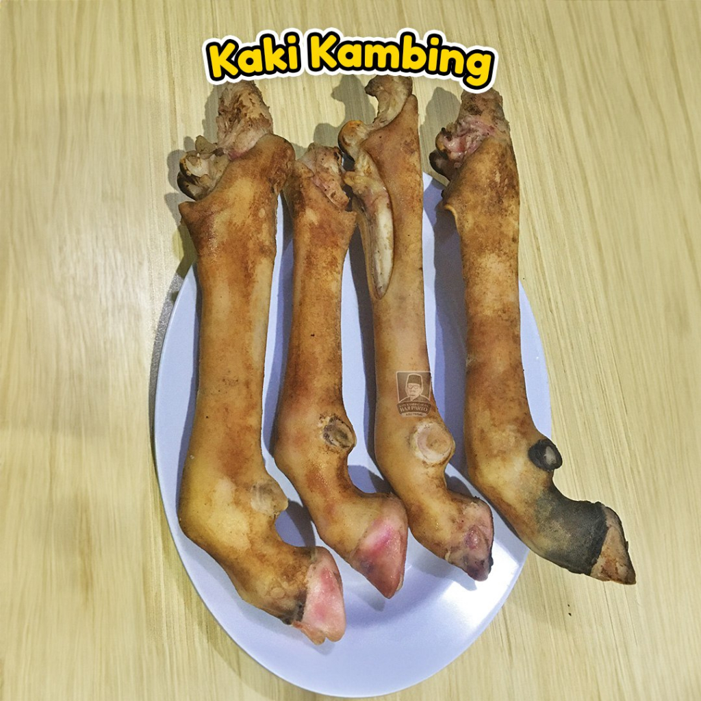Jual Kaki Kambing Muda Utuh [Mentah] Balibul 100% Khas Tegal Haji Parto ...