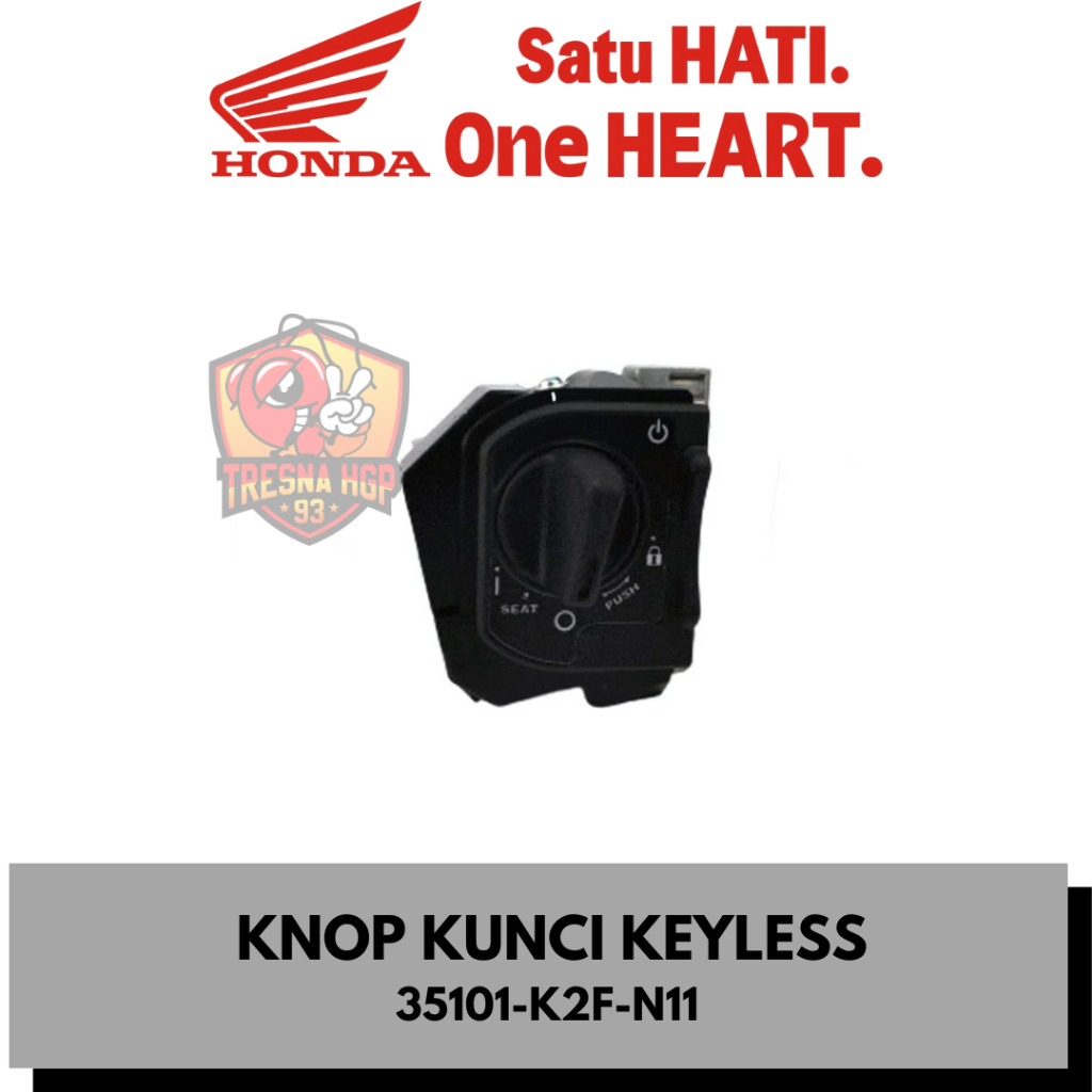 Jual 35101-K2F-N11 KNOP KUNCI KEYLESS NEW SCOOPY ESP K2F ORIGINAL | SWITCH COMP HANDLE LOCK ...
