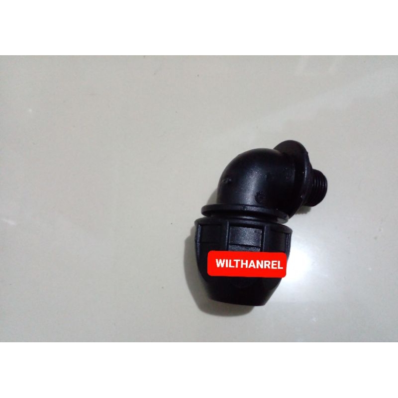 Jual mte male thread elbow 110mm×3" fiting kompresion hdpe | Shopee ...