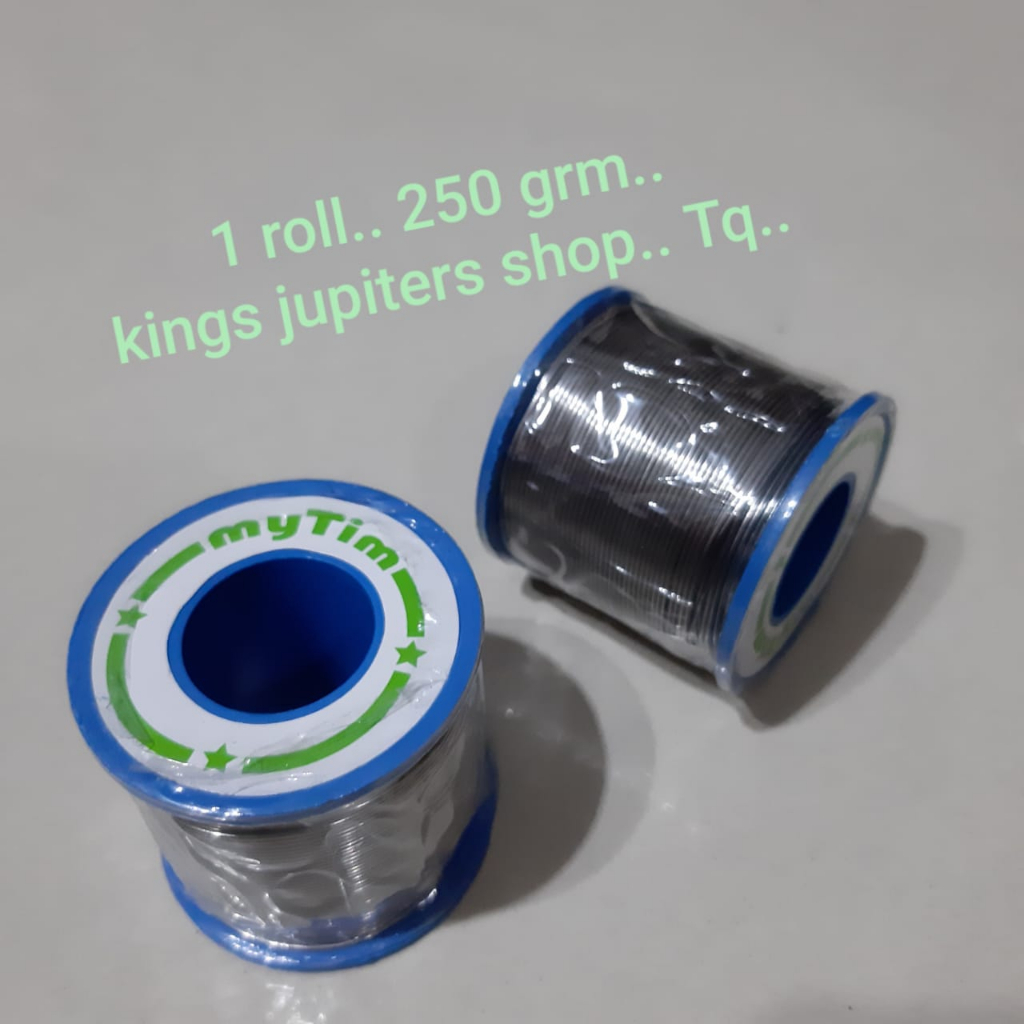 Jual myTim TIMAH 0,8MM 1MM 1,2MM 250 GRAM atau ( MINYAK OIL 40 GRAM ...