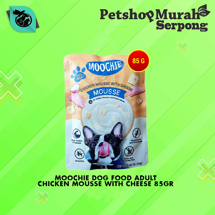 Jual Makanan Basah Anjing Moochie Wet Dog Food Pouch Sachet 70 gram ...