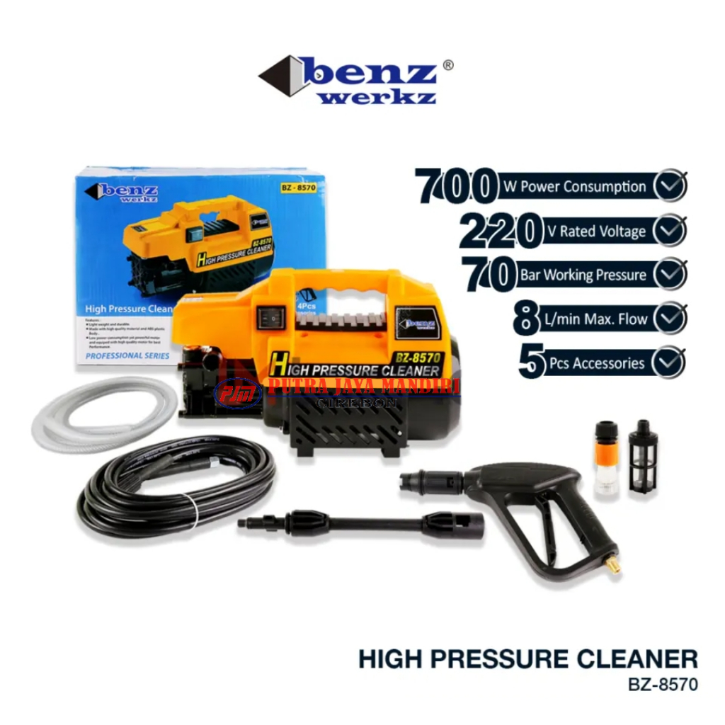 Jual Benz Bz- 8570 Mesin Jet Cleaner / BZ -8570 High Pressure Jet ...