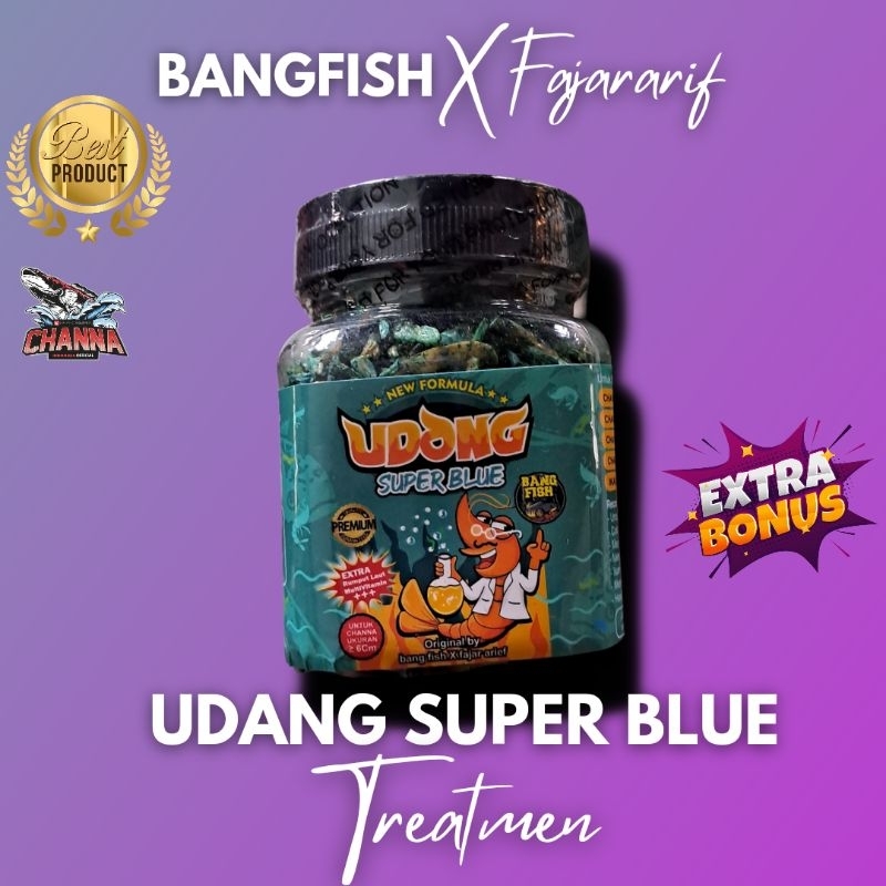 Jual UDANG SUPER BLUE FAJAR ARIF X BANGFISH | Shopee Indonesia