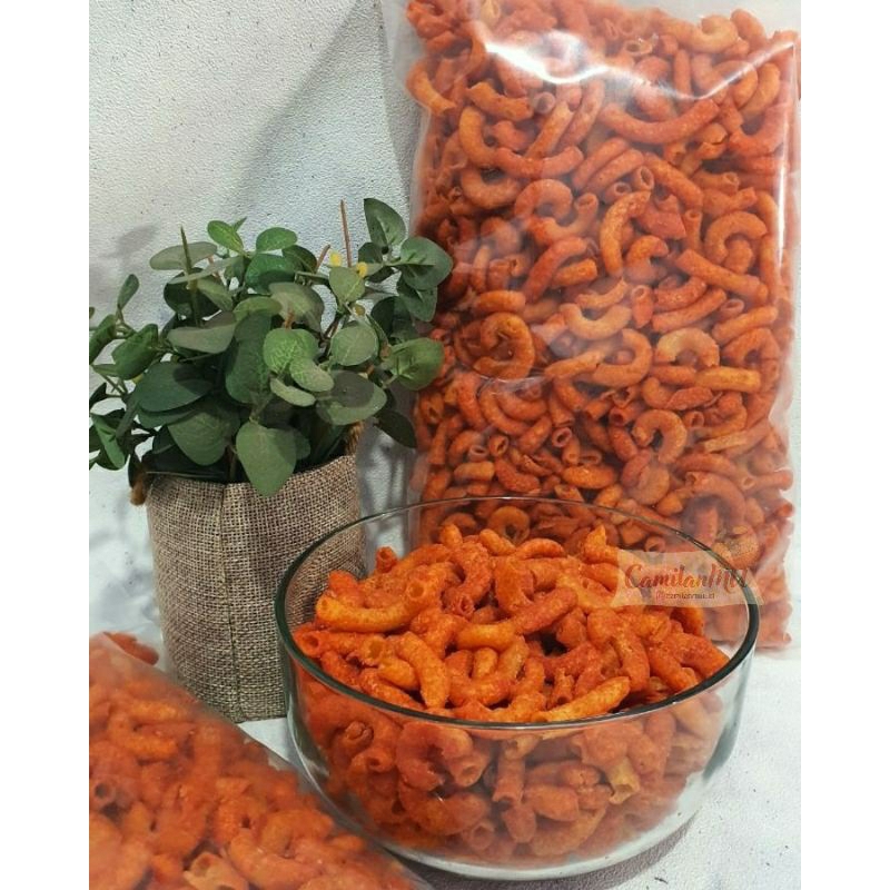 Jual SNACK CAMILAN MAKARONI BALADO (BERAT +/- 200 GRAM) | Shopee Indonesia