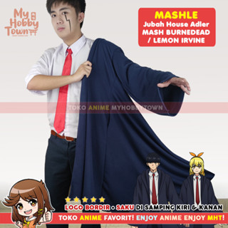 Jual Jubah Cosplay Anime Mashle Jaket Hoodie House Adler Mash Burnedead ...