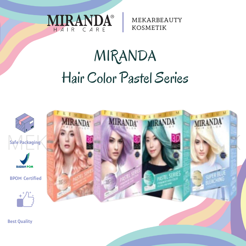 Jual Miranda Pastel Series 30ml | Miranda Pastel | Pewarna Rambut ...
