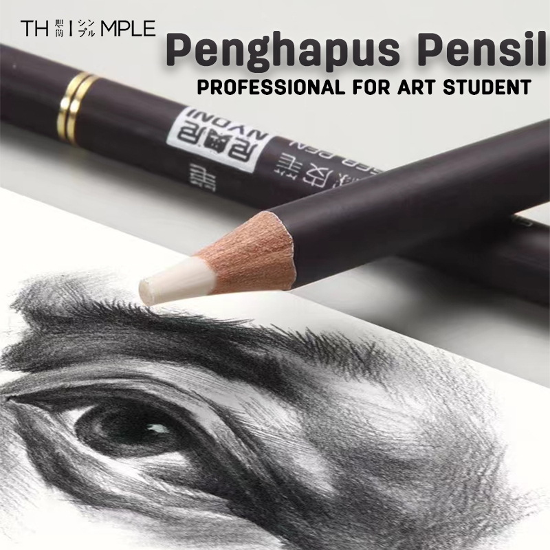 Jual NYONI Penghapus Bentuk Pensil / Penghapus sketsa/Pencil Shaped ...