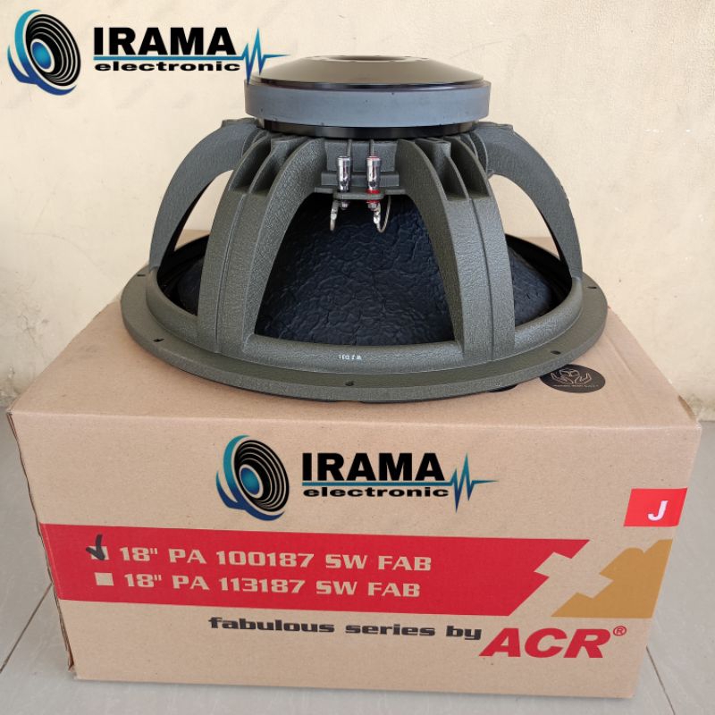 Jual Speaker ACR Fabulous 18 inch PA 100187 SW 1600 WATT | Shopee Indonesia