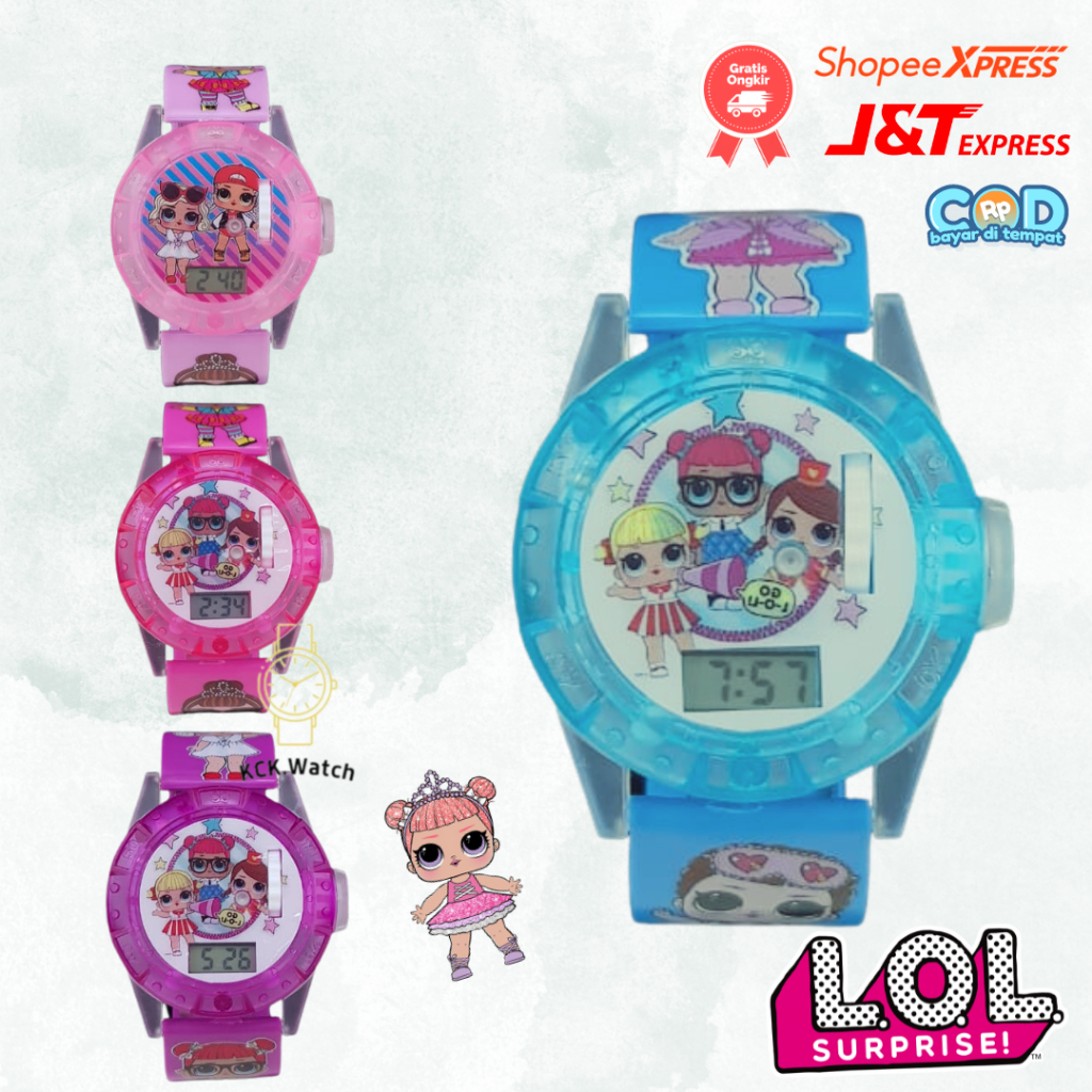 Jual jam tangan musik laser lampu cewek jam tangan musik lampu jam ...