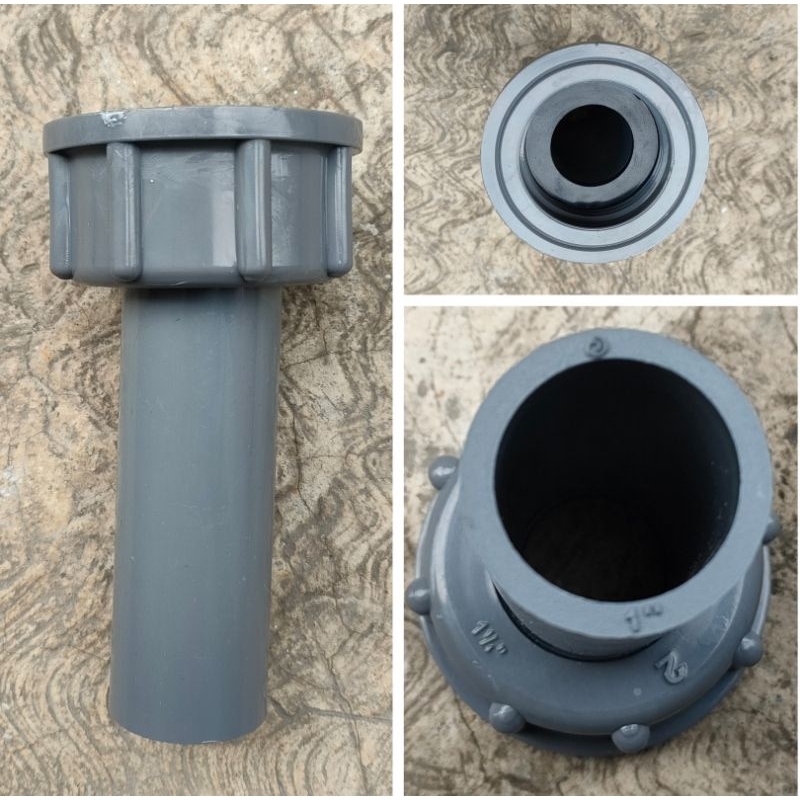 Jual Mur Sanyo Pompa Air PVC Union Sock 1" Inch Drat 1 1/4" Inch ...