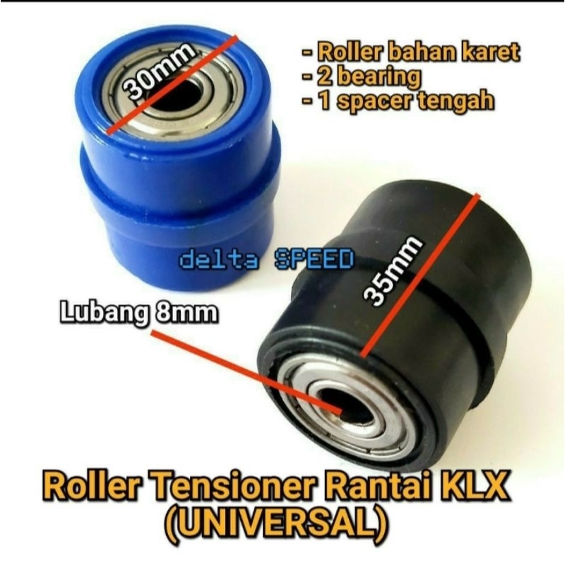 Jual Roller Tensioner Rantai KLX UNIVERSAL - Chain Puller Roller ...