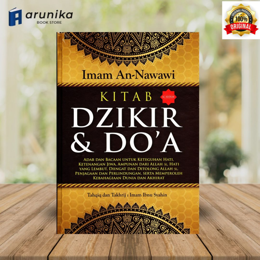 Jual Kitab Dzikir Dan Doa oleh Imam An Nawawi / Hard Cover / Original ...