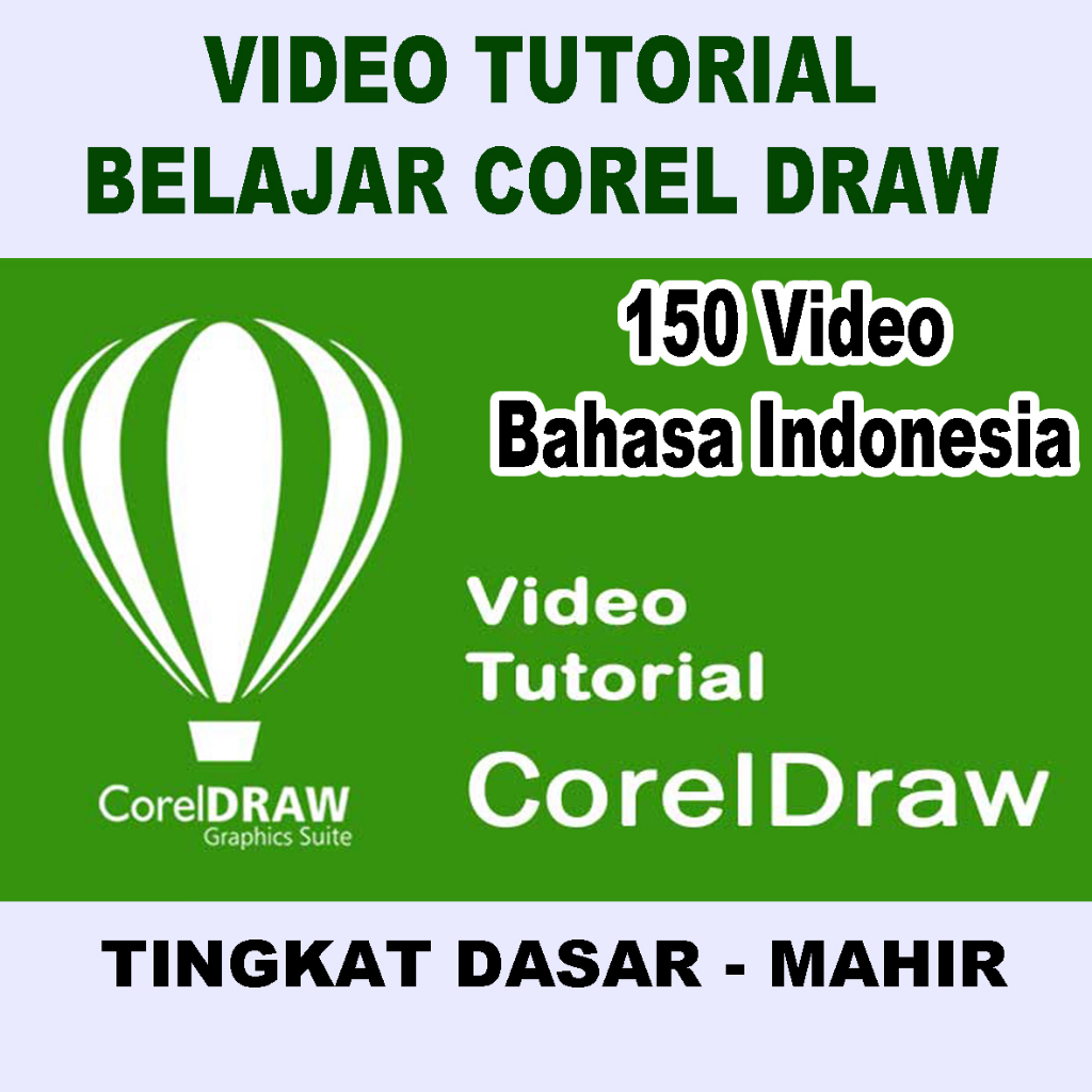 Jual Mahir Corel Draw - 150 Tutorial Belajar Corel Draw Tingkat Dasar ... Jual Mahir Corel Draw - 150 Tutorial Belajar Corel Draw Tingkat Dasar ...