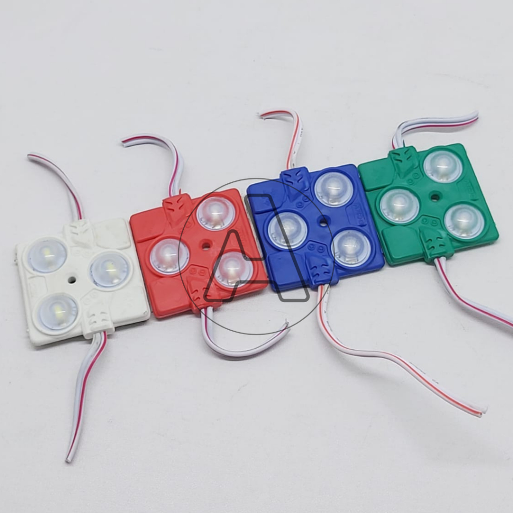 Jual LED MODUL MATA 3 LED BESAR 24Volt/12Volt HARGA 5 PCS | Shopee ...
