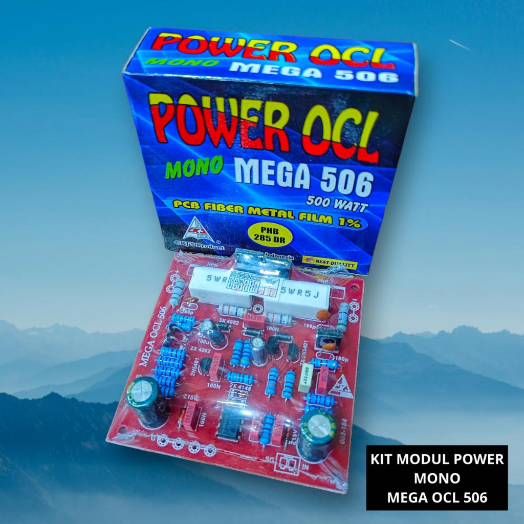 Jual Kit Modul Mono Mega OCL 506 ( CKJ ) Fiber Driver Power Amplifier ...