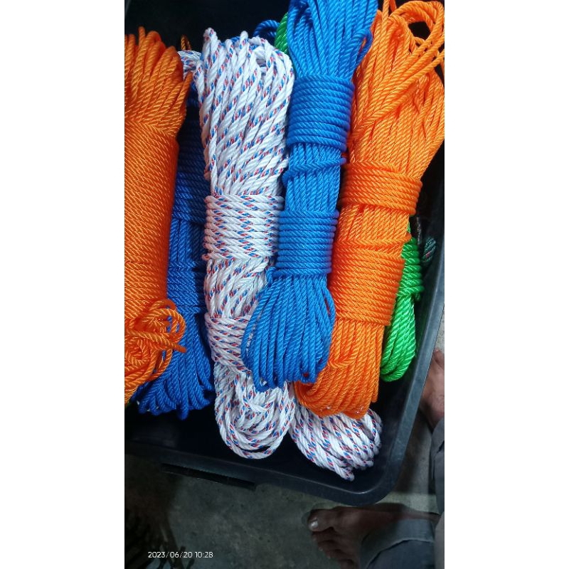 Jual TALI TAMBANG MERK RIDO UKURAN 6,7,8 ML SEIKET 1KG | Shopee Indonesia