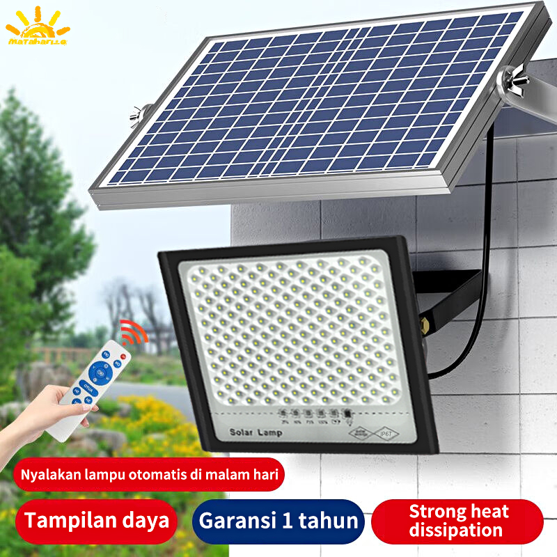 Jual Outdoor Solar Light 100W Solar Lamp External IP67 Waterproof Solar ...