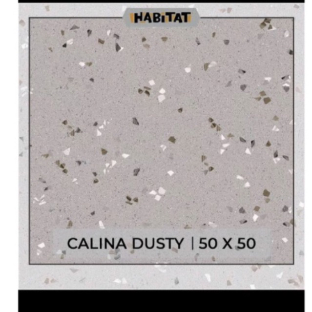 Jual KERAMIK LANTAI GARASI KAMAR MANDI MILAN HABITAT CALINA DUSTY 50X50 ...
