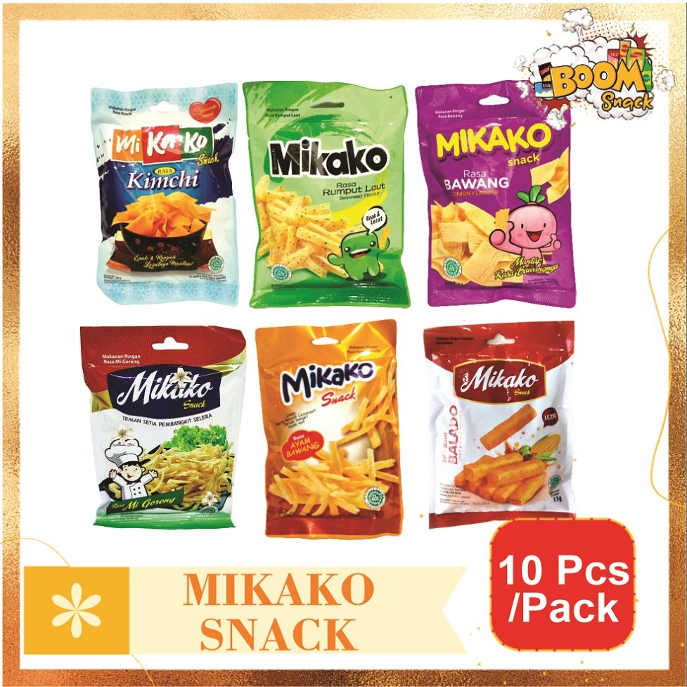 Jual MIKAKO SNACK ISI 10 PCS | Shopee Indonesia