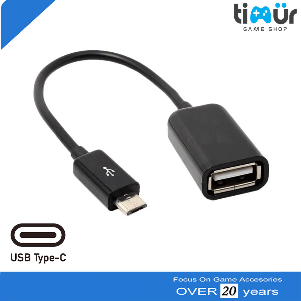 Jual Kabel Cable OTG Hp Konektor USB Tipe C Type C | Shopee Indonesia